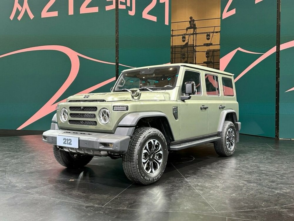 The New BAW 212 Off-Roader SUV Debuts in China