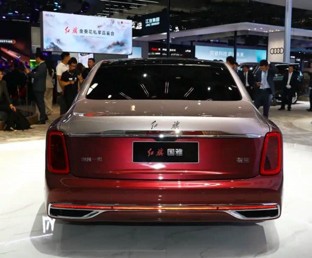 Hongqi Guoya Luxury Sedan Presented At Beijing Auto Show